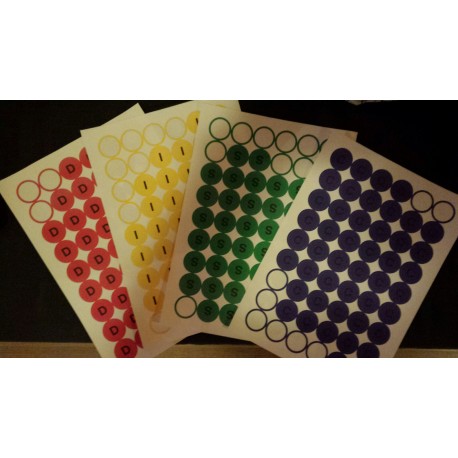 DISC Textielstickers Groen